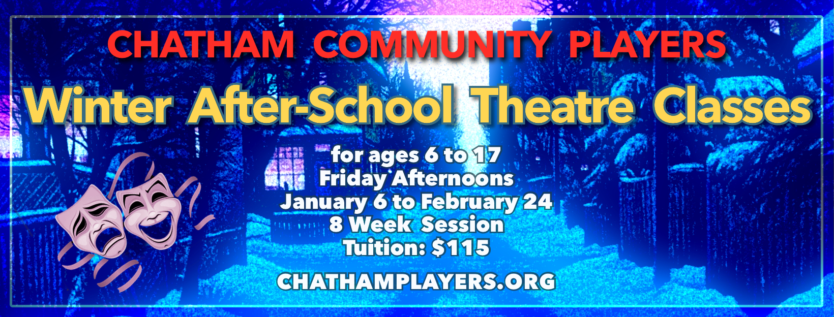 WINTER 2023 After School Theatre Classes | Chatham Players